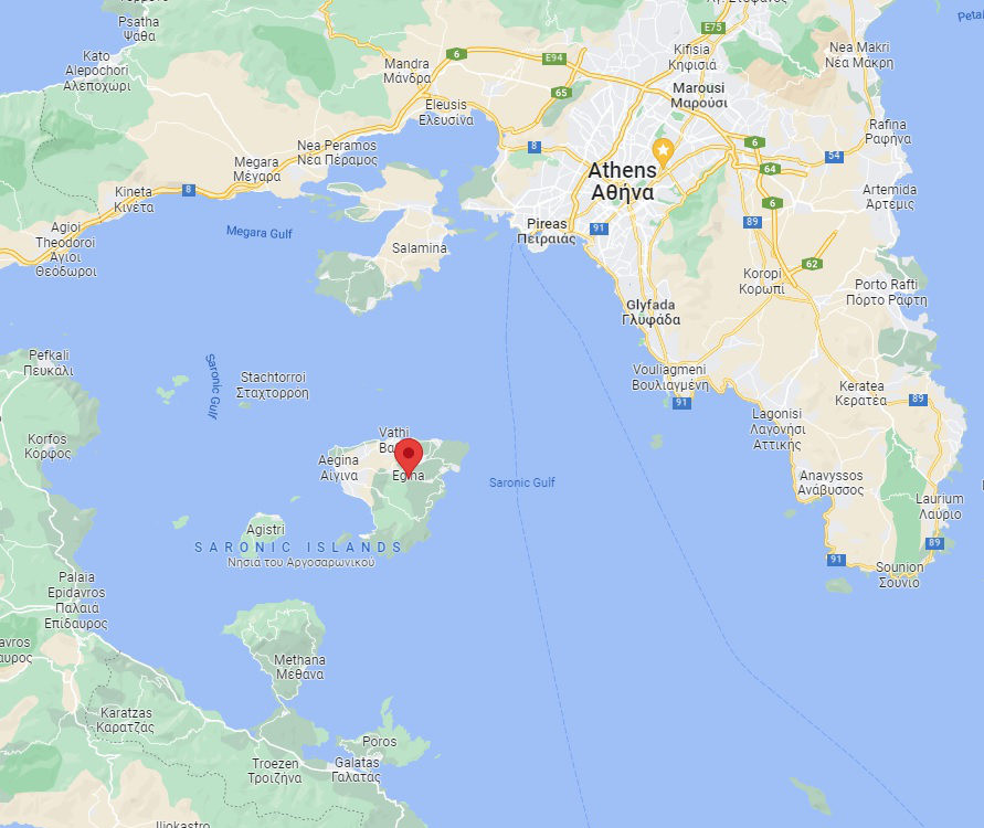 Island of Aegina - Information about Aegina - Siva Travel